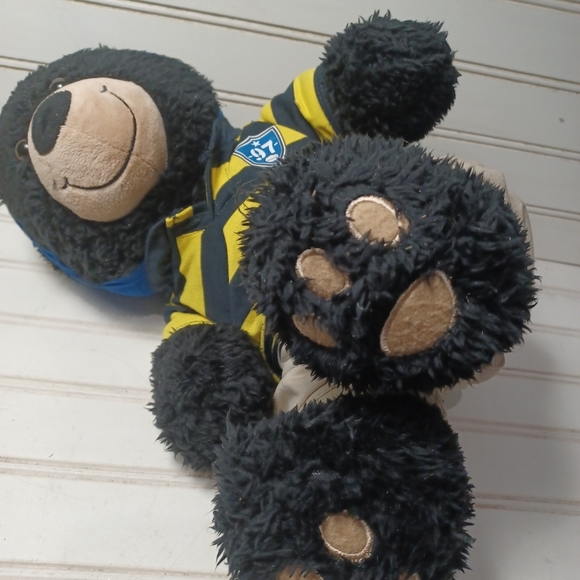 Toys | Retired Buildabear Workshop 17 Black Teddy Bear Stuffed Animal ...